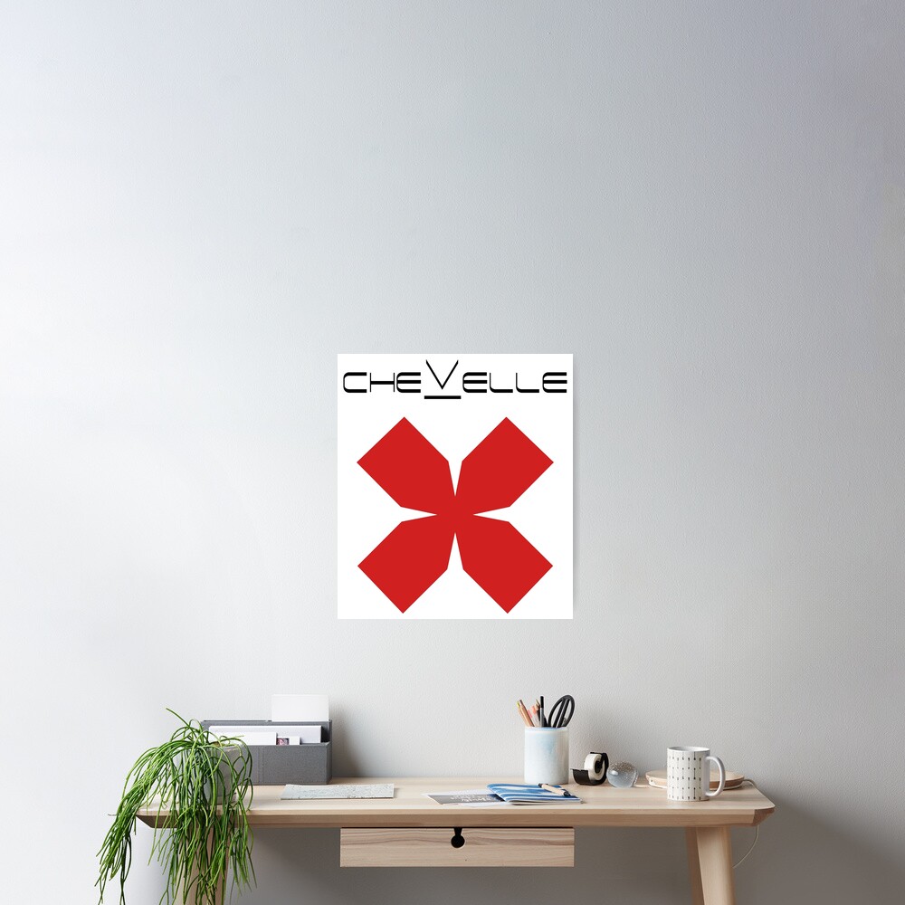 "Chevelle Band Logo" Poster by toussaintyrheau | Redbubble