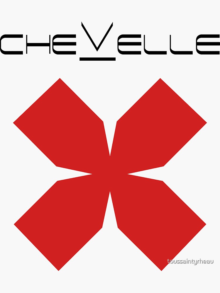 "Chevelle Band Logo" Sticker for Sale by toussaintyrheau | Redbubble