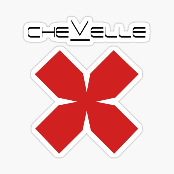 "Chevelle Band Logo" Sticker for Sale by toussaintyrheau | Redbubble