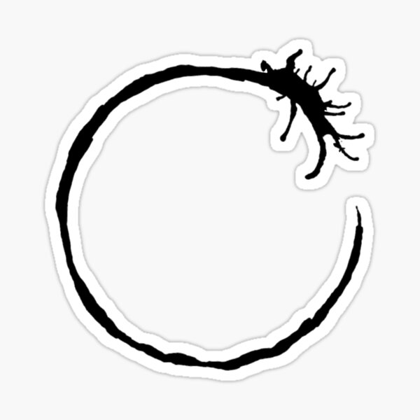 "Arrival Movie Circle Language" Sticker for Sale by TheDael | Redbubble