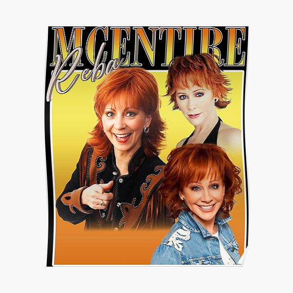"Reba Vintage" Poster for Sale by NessaGordon | Redbubble