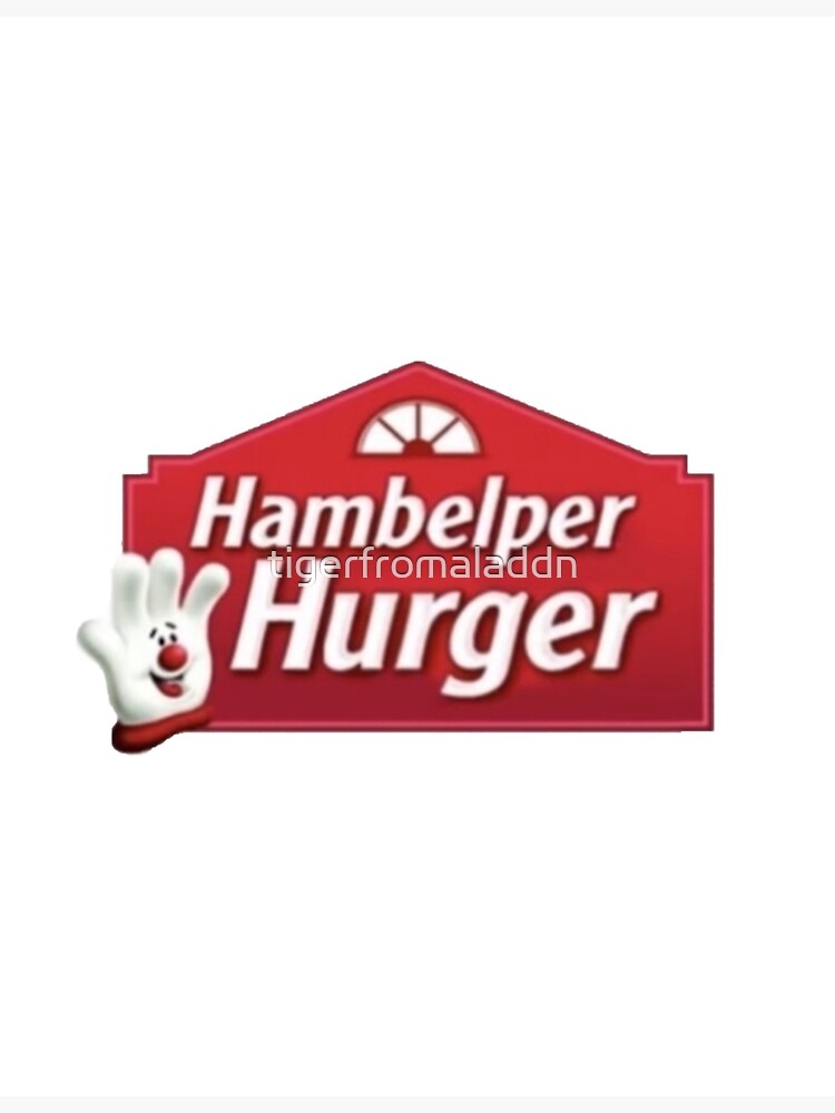 "Hamburger Helper Sbubby Merch" Poster for Sale by tigerfromaladdn ...