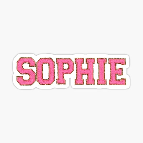 "sophie" Sticker for Sale by sophieden | Redbubble