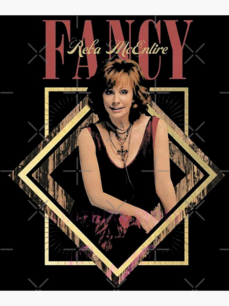 "Vintage Fancy Reba 90s" Poster for Sale by NessaGordon | Redbubble