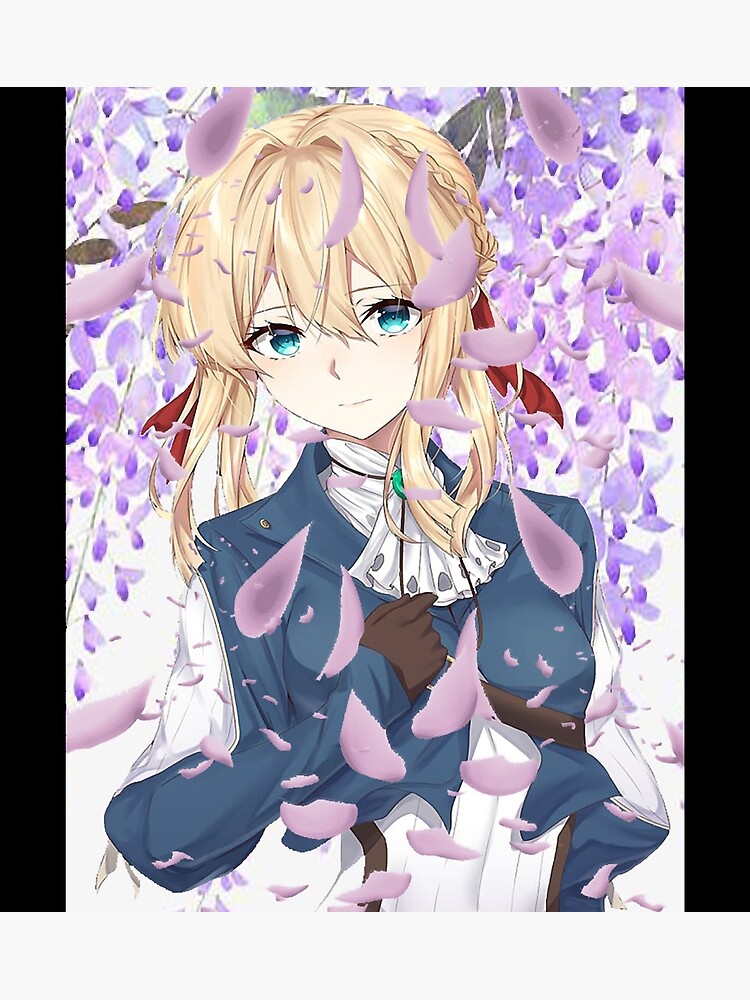 "portrait violet fan art " Poster by LindaAngel35 | Redbubble