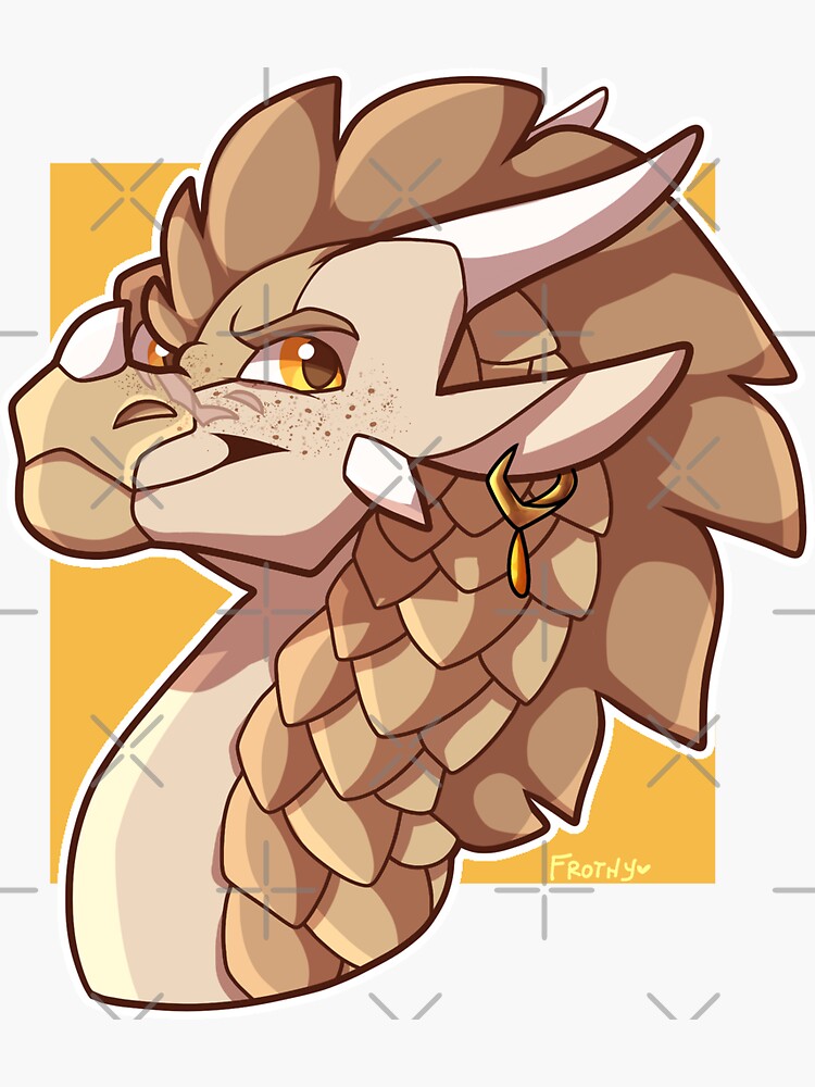 "Qibli WoF" Sticker for Sale by opalistt | Redbubble