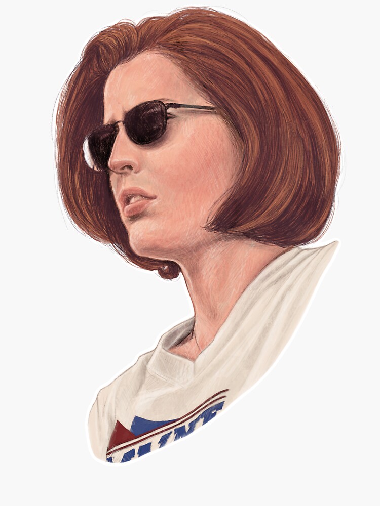 "Chinga Scully" Sticker for Sale by megdoesarttoo | Redbubble