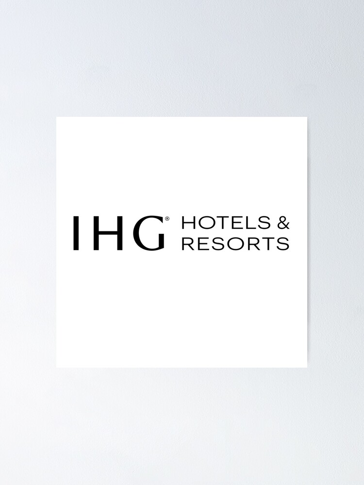 "IHG Hotels & Resorts logo" Poster for Sale by ikunoqani | Redbubble
