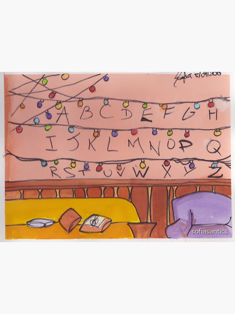 "ABCD" Sticker for Sale by sofiasantics | Redbubble