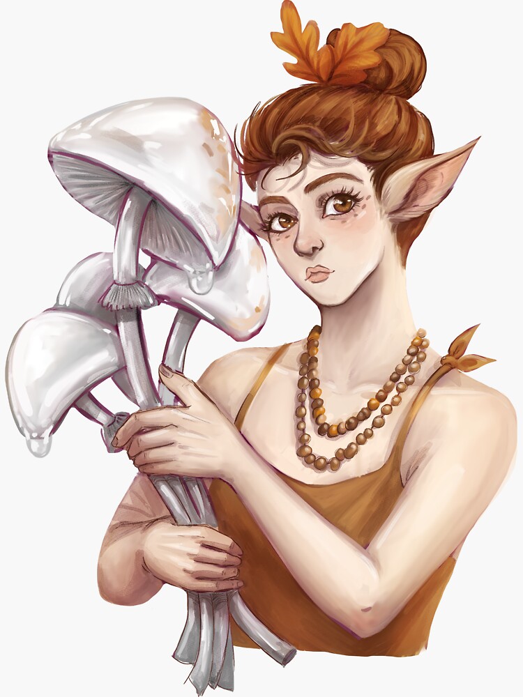 "Faun" Sticker for Sale by TrixianArt | Redbubble