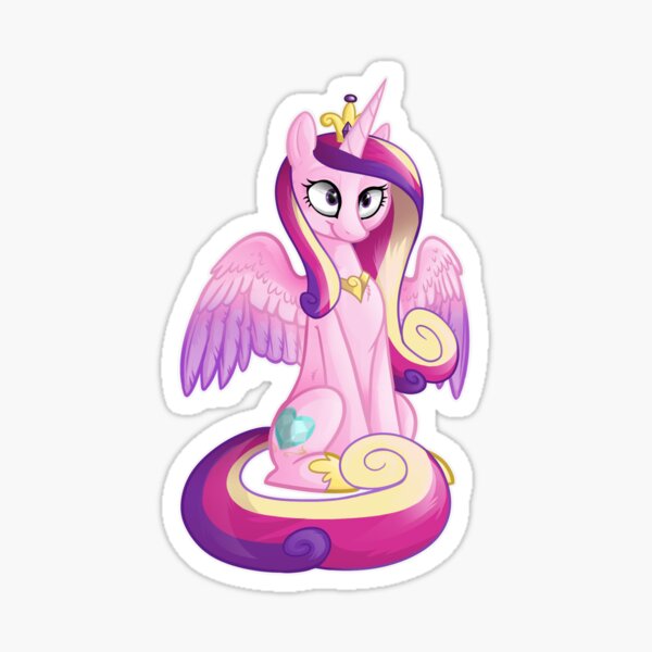 "Princess Cadence" Sticker by KeyFeathers | Redbubble