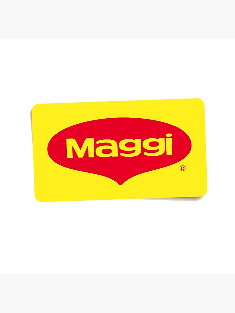 "Maggi logo" Poster for Sale by ikunoqani | Redbubble