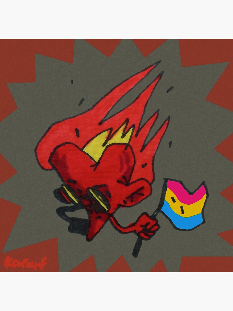 "Pan flag" Sticker by keuponof | Redbubble