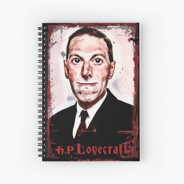 "Innsmouth smiling H. P. Lovecraft grungestyle portrait" Spiral ...