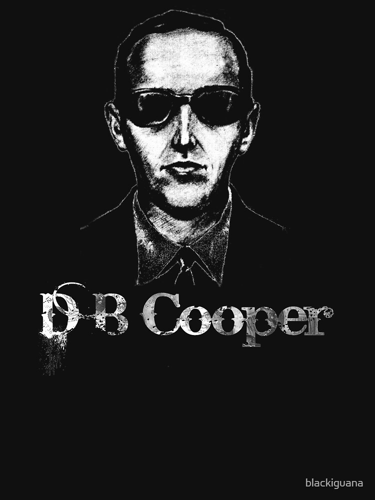 "D B Cooper" Essential T-Shirt for Sale by blackiguana | Redbubble