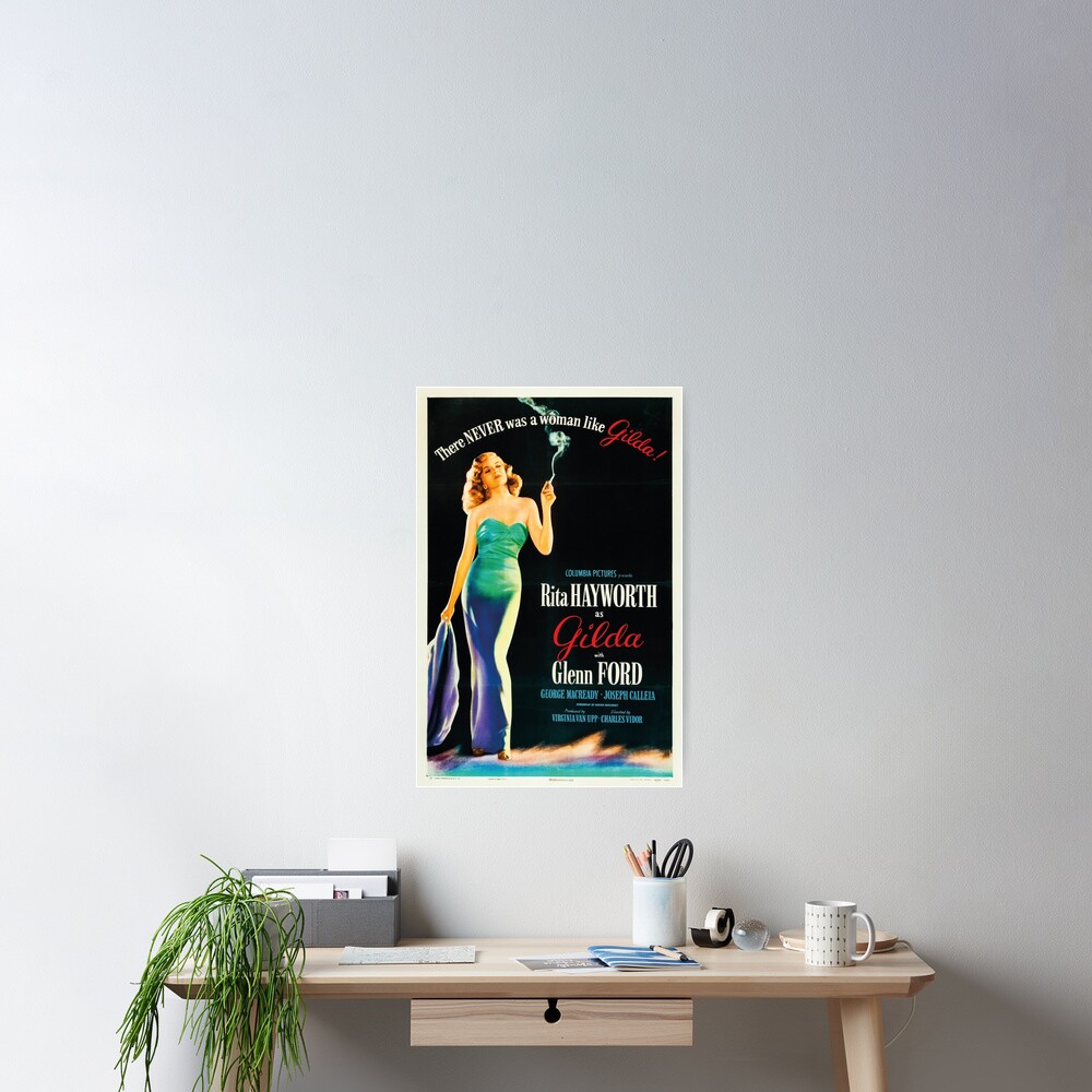 "Gilda Movie Poster" Poster by Jools-57 | Redbubble