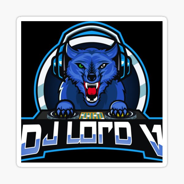 "music wolf " Sticker for Sale by neovampiro97 | Redbubble