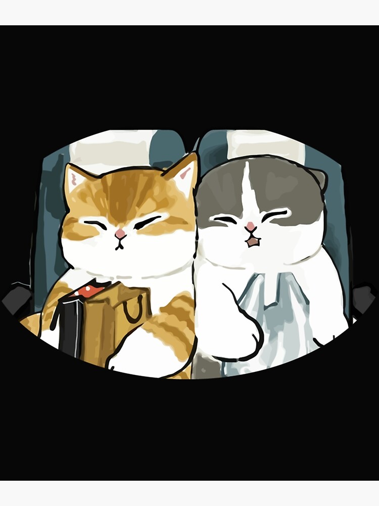 "mofu sand 003 cute cat kitty meeeeow " Poster by ChairToSparee | Redbubble