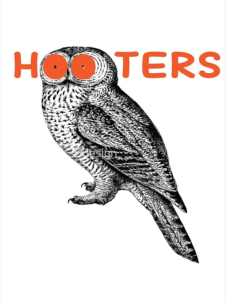 "Ripple Junction Hooters Throwback Logo Adult" Art Print for Sale by ...