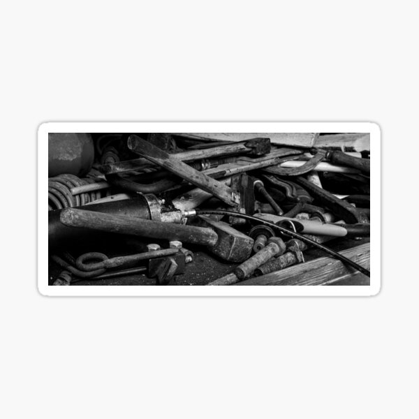 "Tools" Sticker by jonnygreatbrow | Redbubble