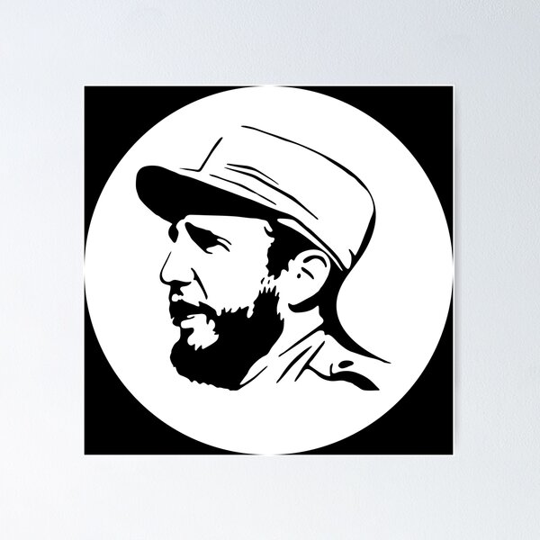 "Fidel Castro" Poster by dynamitfrosch | Redbubble