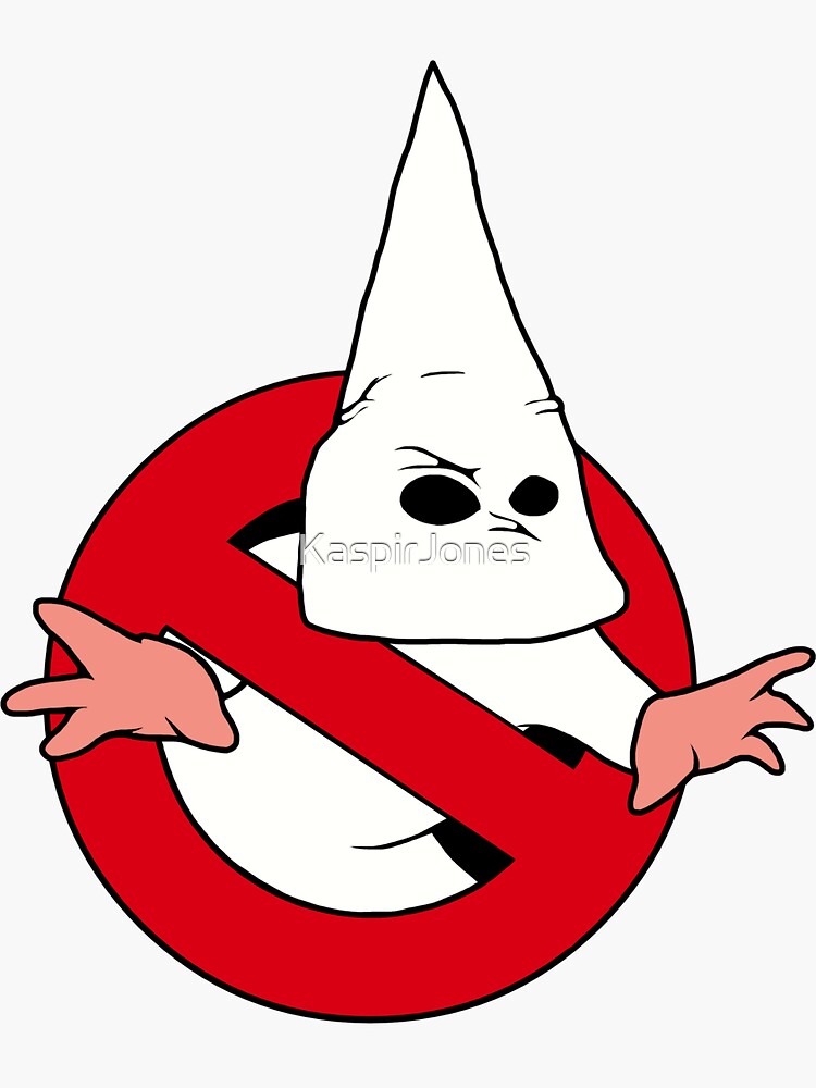 "Klan Busters" Sticker for Sale by KaspirJones | Redbubble