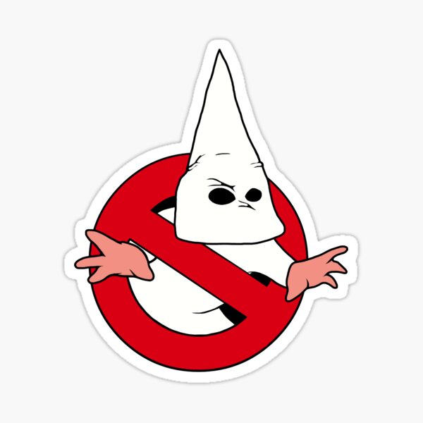 "Klan Busters" Sticker for Sale by KaspirJones | Redbubble
