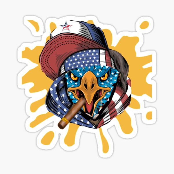 "New Generation With Mr Eagle 2020 " Sticker by TillmanHudson | Redbubble