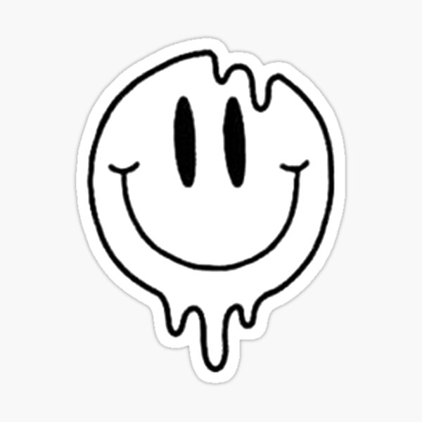 "Smiley face, Minimalism" Sticker for Sale by Danstaface | Redbubble