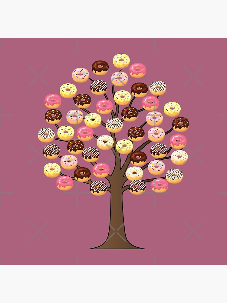 "Donut tree" Poster for Sale by Donutlovers | Redbubble