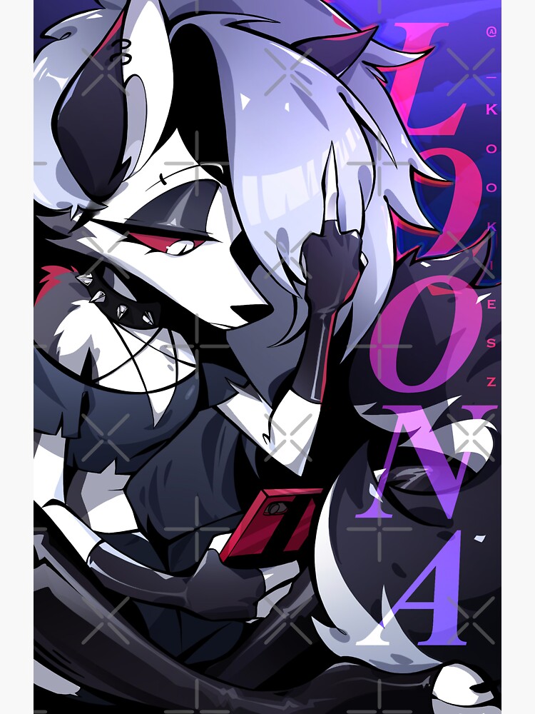 "Loona" Sticker by Tuktaampave | Redbubble