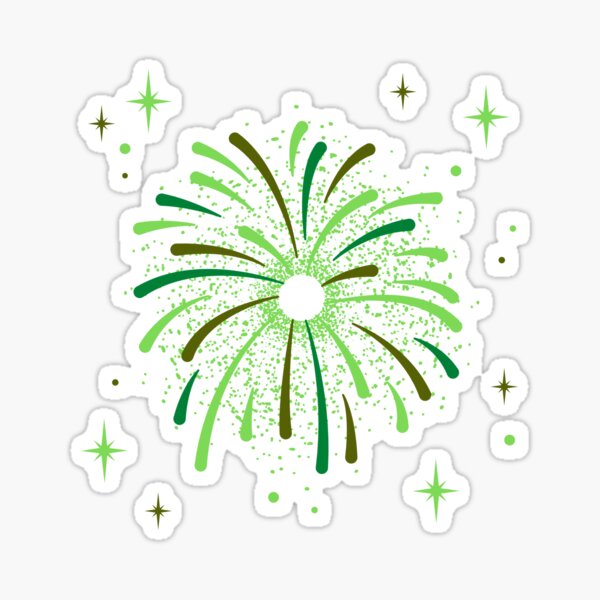 "Firework" Sticker by GiftMahal | Redbubble