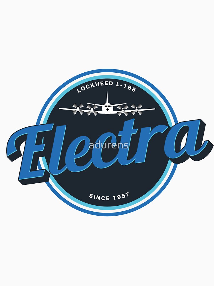 "Lockheed Electra" T-shirt for Sale by adurens | Redbubble | electra ...