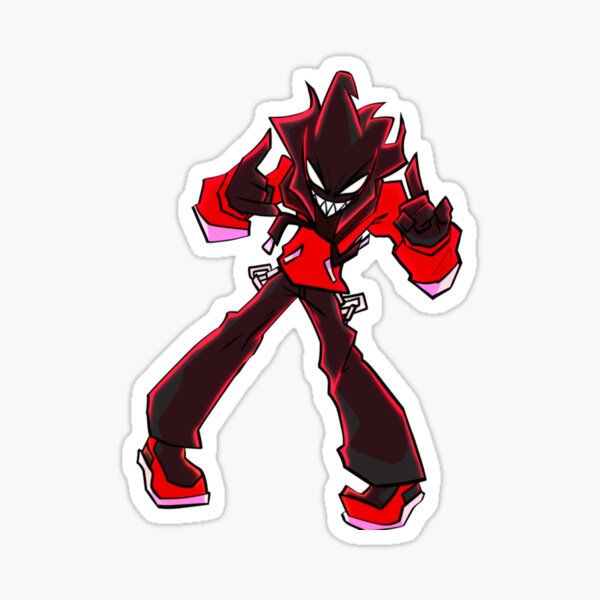 Pegatina «Agoti FNF (Friday Night Funkin)» de Kizmethat | Redbubble