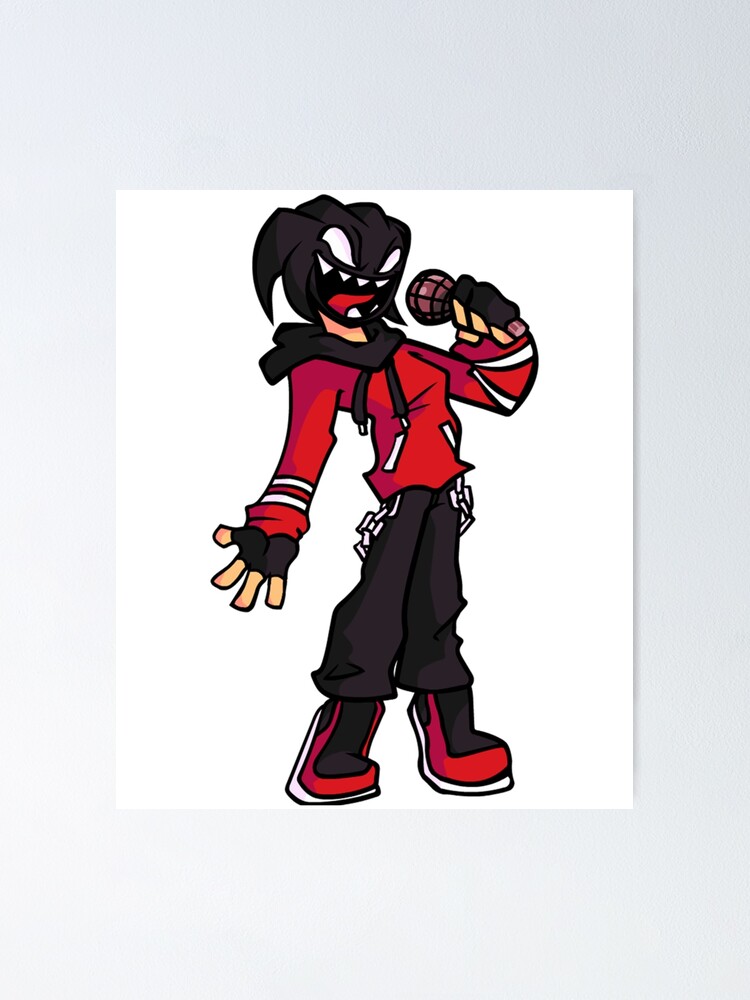 Póster «Agoti FNF (Friday Night Funkin)» de Kizmethat | Redbubble