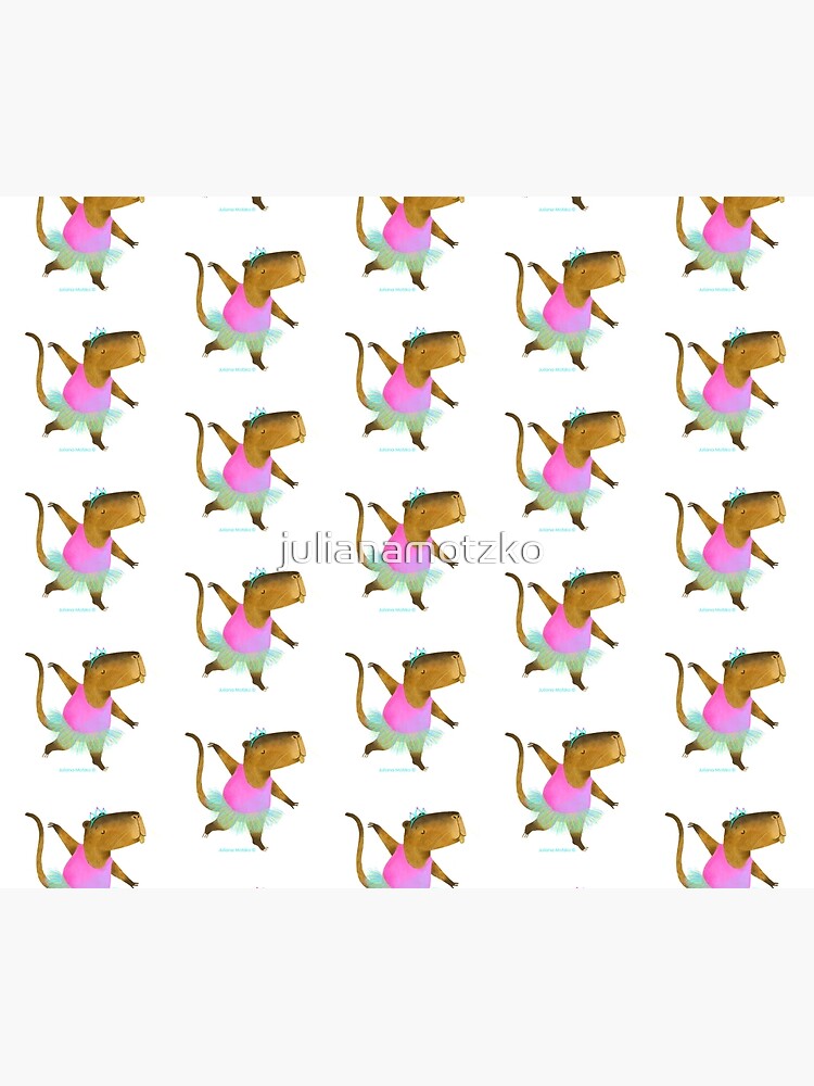 Capybara / Nutria Dancing Ballet Shower Curtain