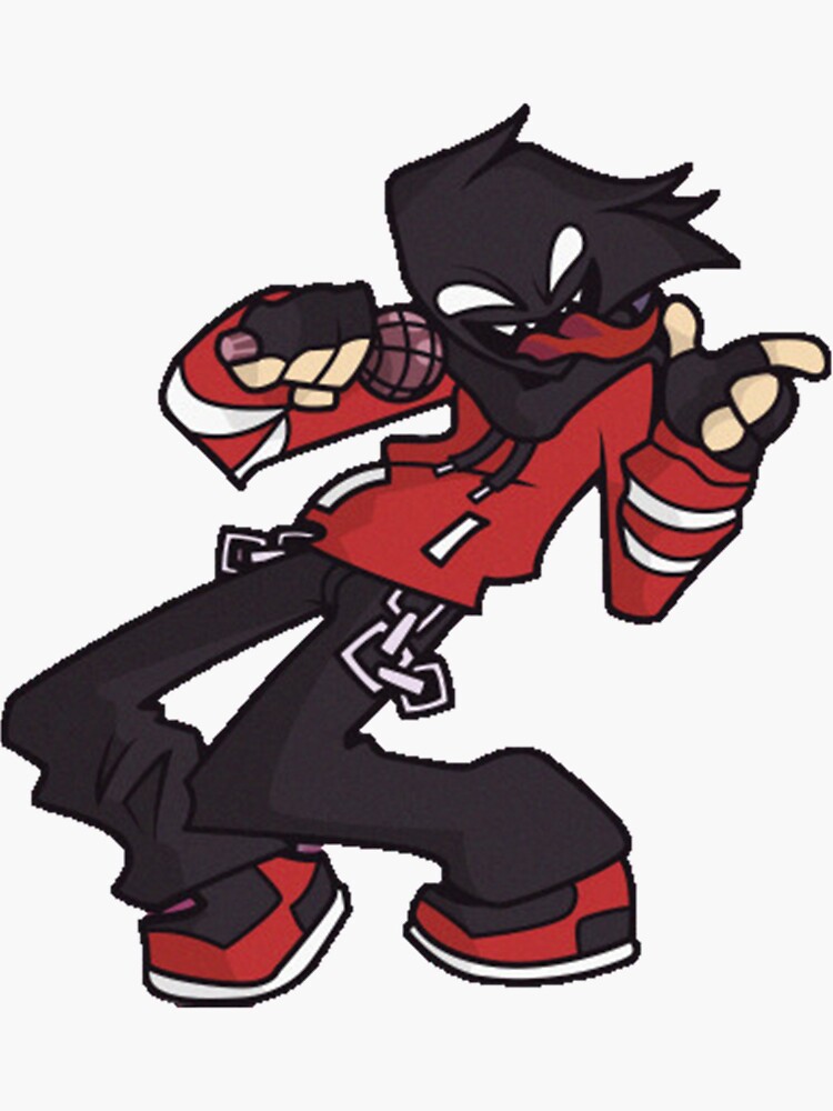 "agoti friday night funkin mod " Sticker for Sale by Kizmethat | Redbubble