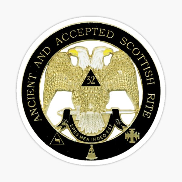 "Scottish Rite" Sticker for Sale by TNTreasure | Redbubble