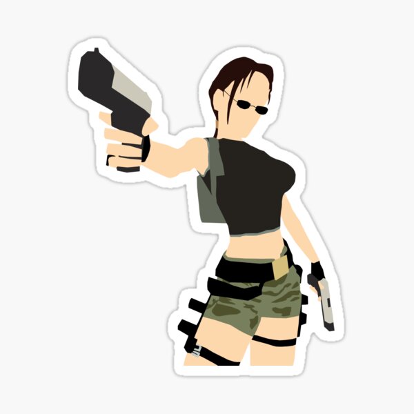 "Tomb Raider 6: Angel Of Darkness Lara Croft" Sticker for Sale by ...
