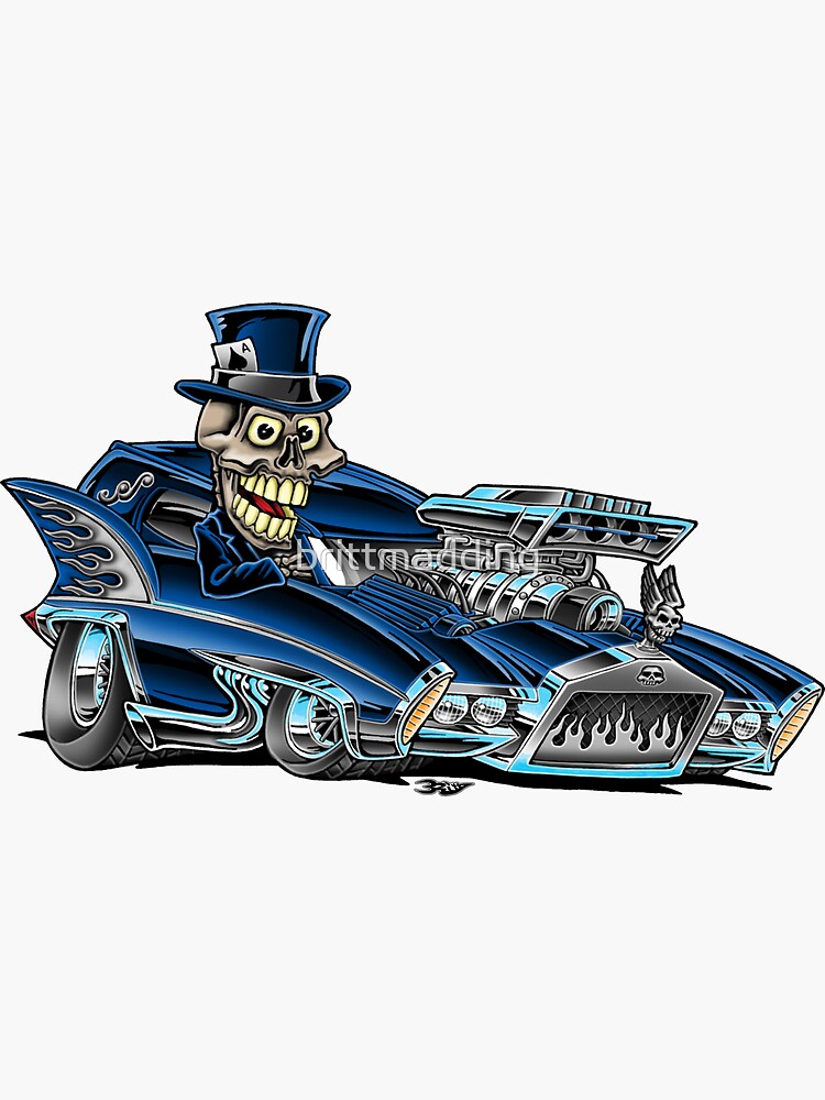 "The Undertaker " Sticker for Sale by brittmadding | Redbubble