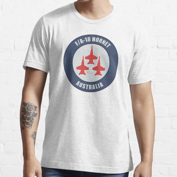 "RAAF F/A-18 Hornet" T-shirt for Sale by ACInterview | Redbubble | f18 ...
