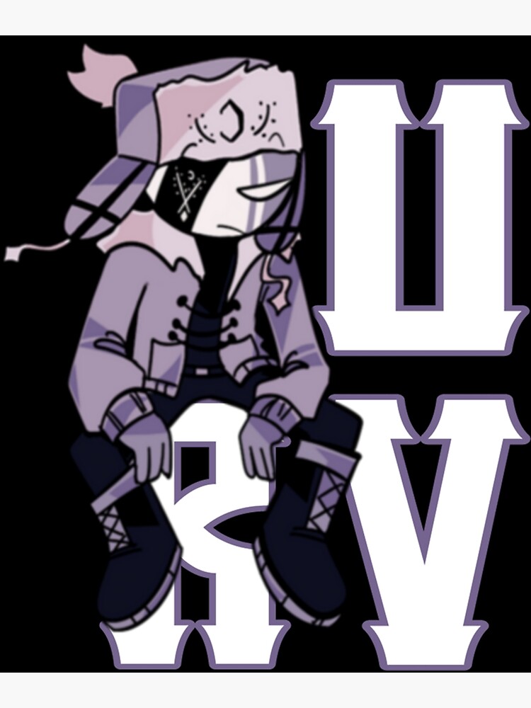 "Fnf ruv Friday Night Funkin " Art Print for Sale by Kizmethat | Redbubble