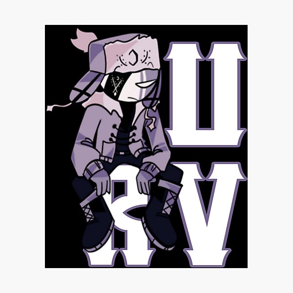 "Fnf ruv Friday Night Funkin " Photographic Print by Kizmethat | Redbubble