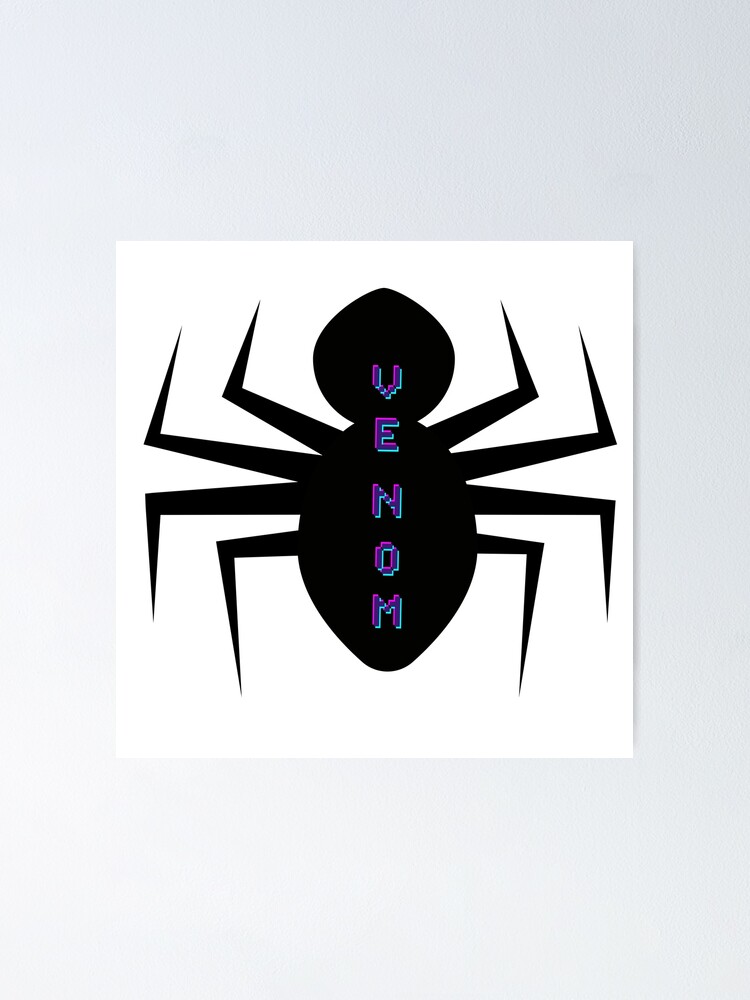"Venomous spider, spider venom" Poster for Sale by BellaBotique | Redbubble