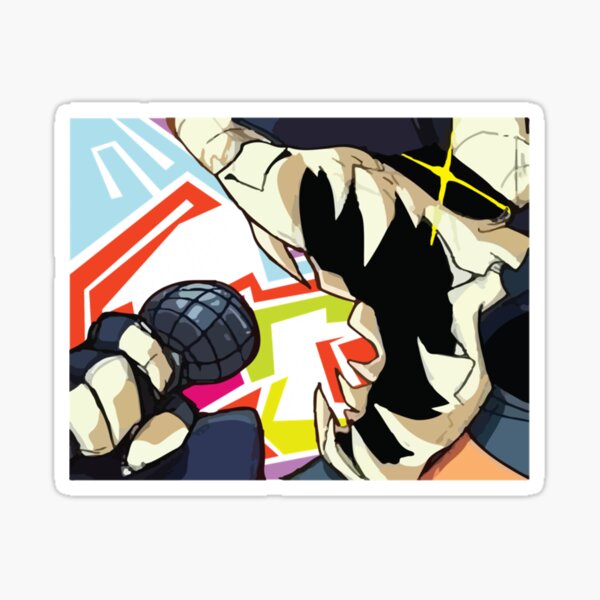 "fnf mod " Sticker for Sale by Kizmethat | Redbubble