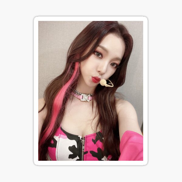 "Aespa Karina" Sticker for Sale by HaloHaloShine | Redbubble