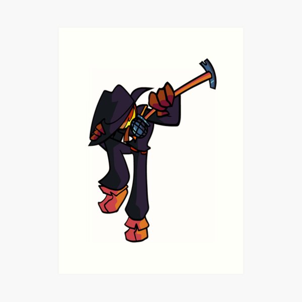 "Zardy FNF (Friday Night Funkin) " Art Print for Sale by Kizmethat ...