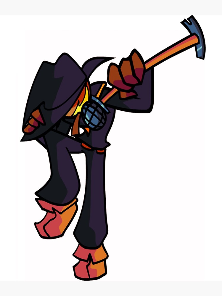 "Zardy FNF (Friday Night Funkin) " Art Print for Sale by Kizmethat ...