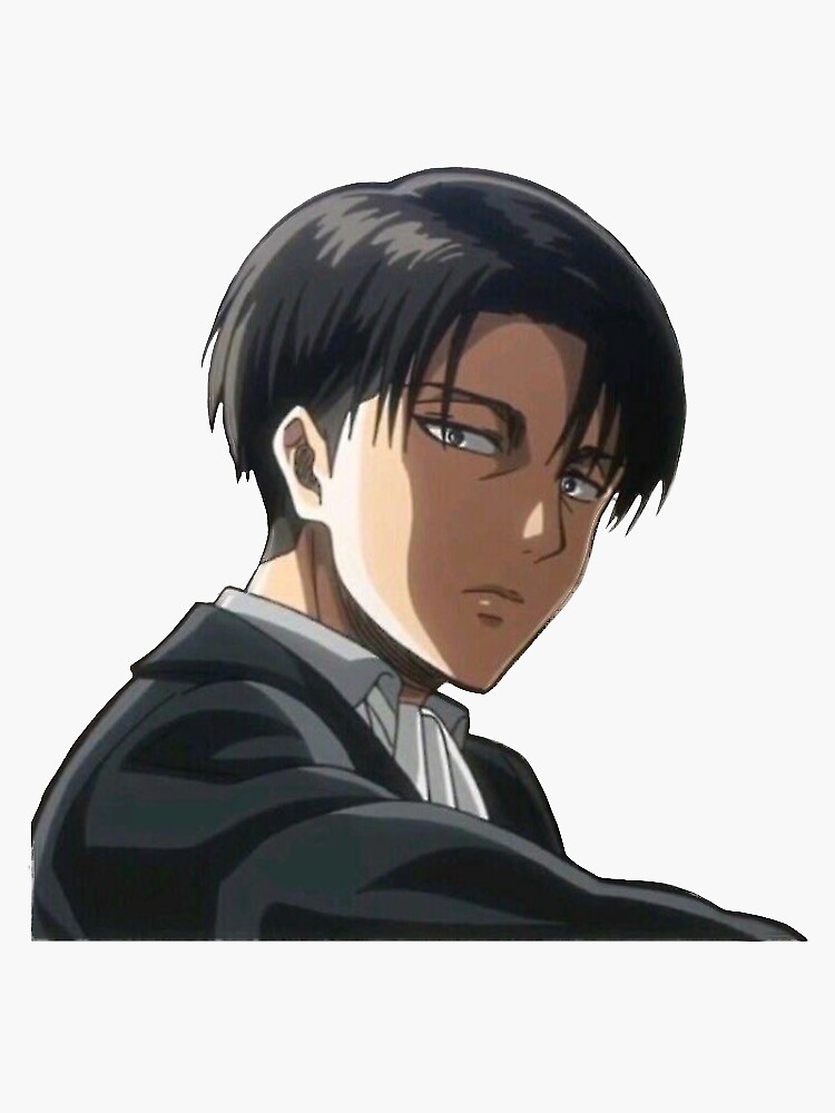 "LEVI ACKERMAN Sticker" Sticker for Sale by CornerOfDesires | Redbubble