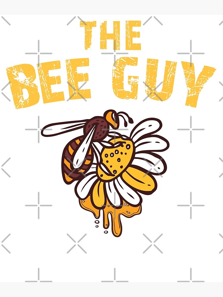 Póster «The Bee Guy Apicultura Miel Gráfico de abejas» de BEE-yummy ...